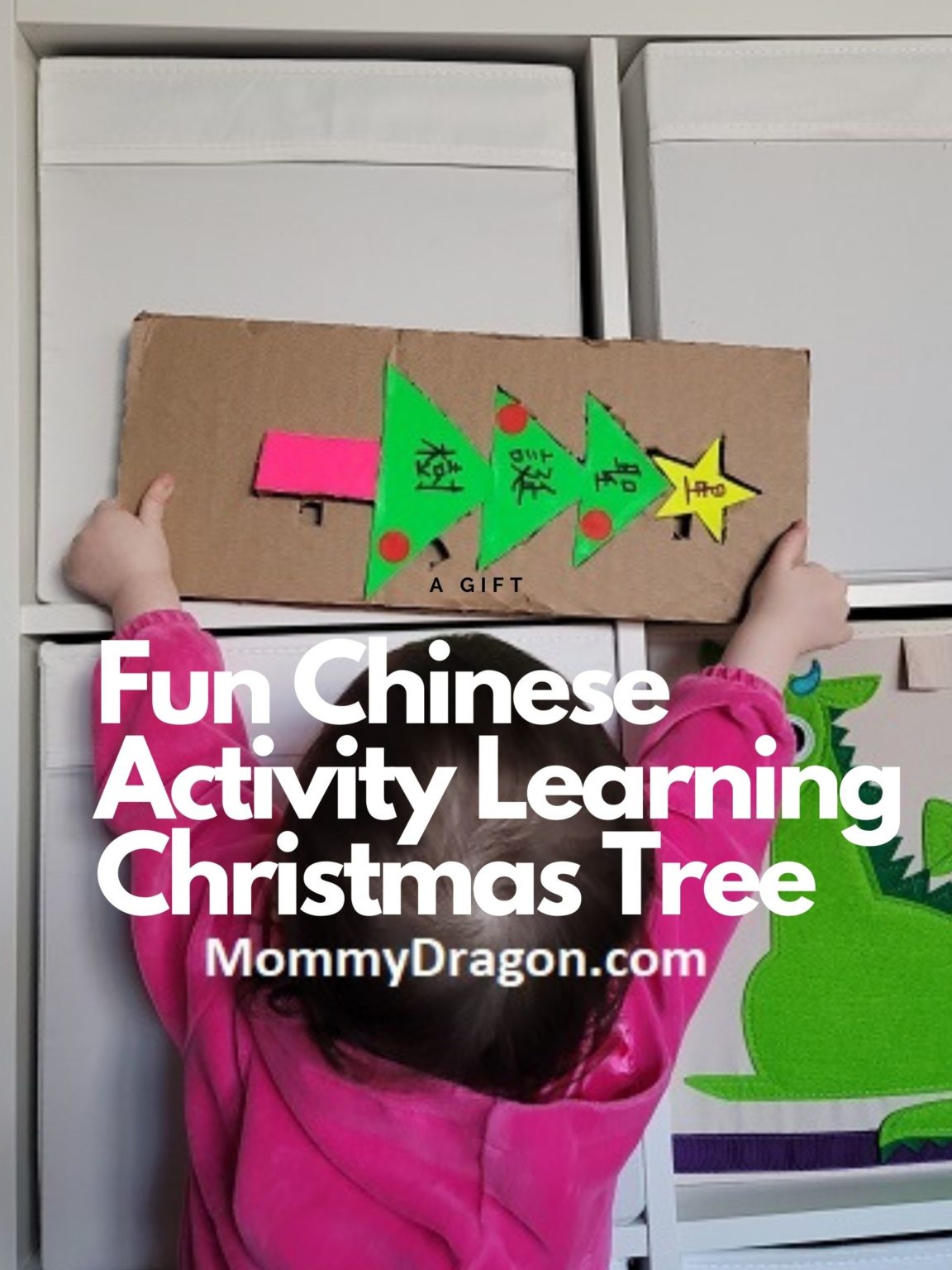 Fun Chinese Activity Learning Christmas Tree - Mommy Dragon