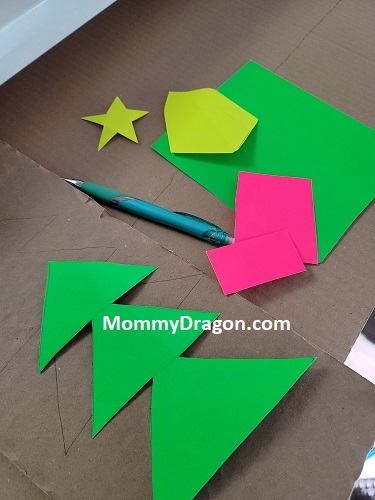 Fun Chinese Activity Learning Christmas Tree - Mommy Dragon