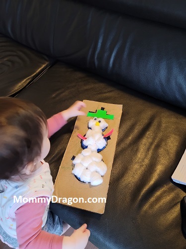 Fun Chinese Activity Learning Snowman - Mommy Dragon
